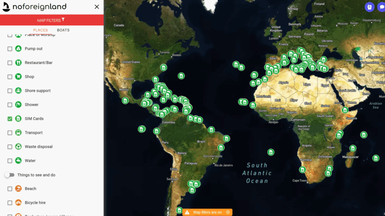 Making International Phone Calls While Sailing the World ...